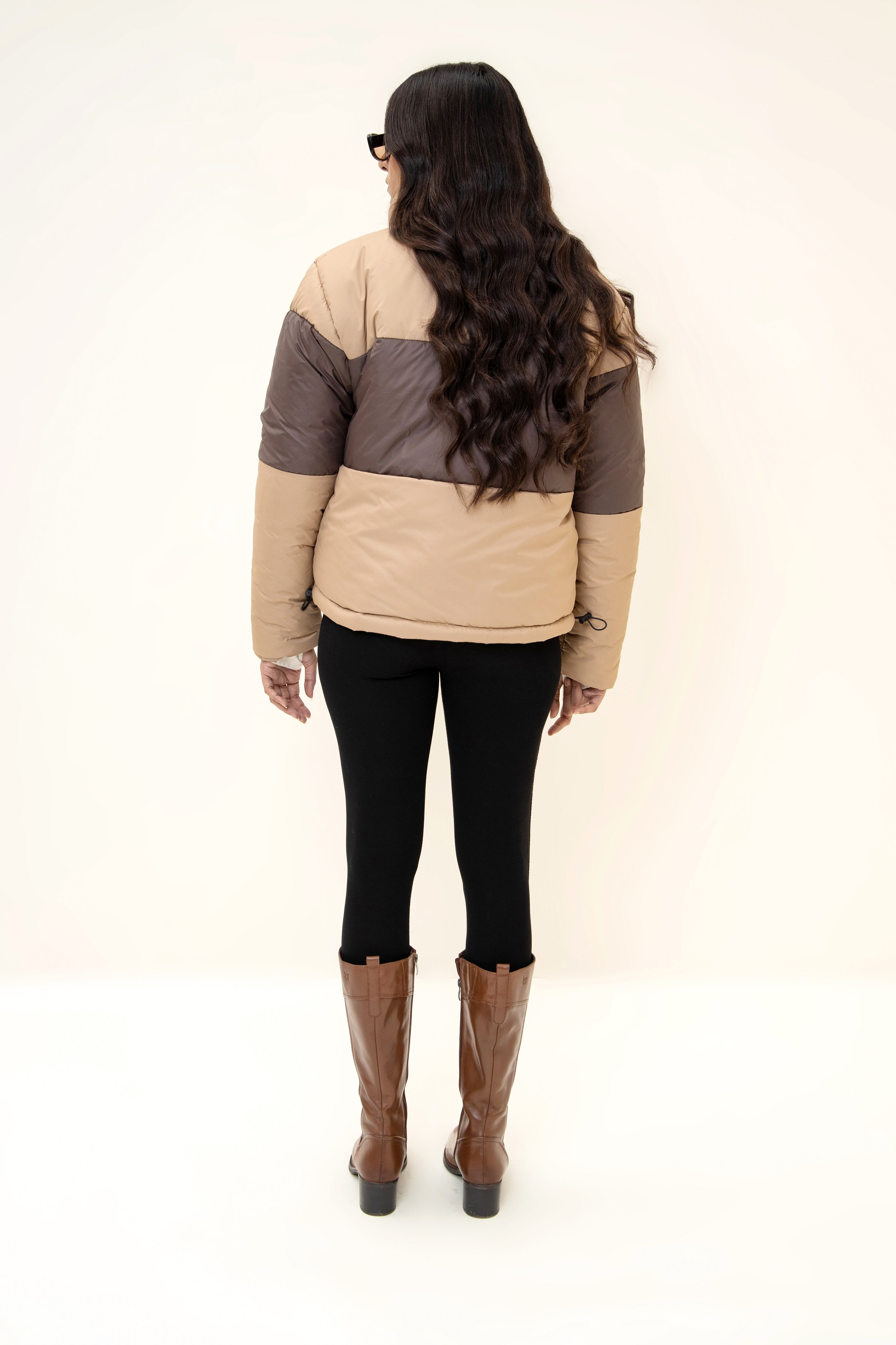 Frostline puffer jacket tan – SASSY